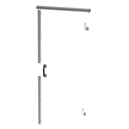 Door Kit 750 - Assembled - KJN Aluminium Profile