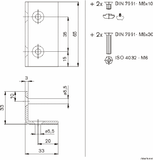 Adaptor panel - KJN Aluminium Profile