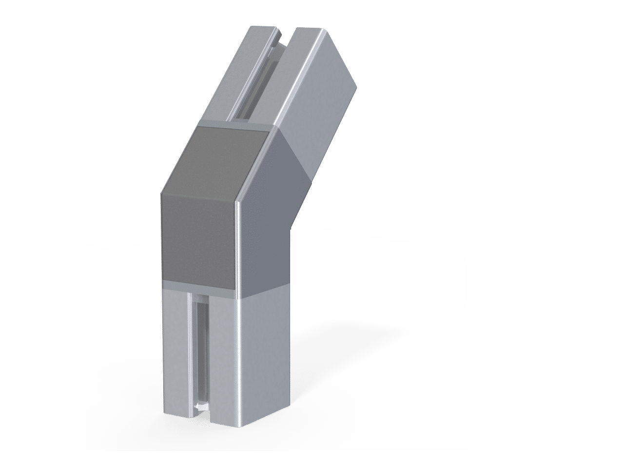 30x30 (45 degree) Connector & Fixings - KJN Aluminium Profile