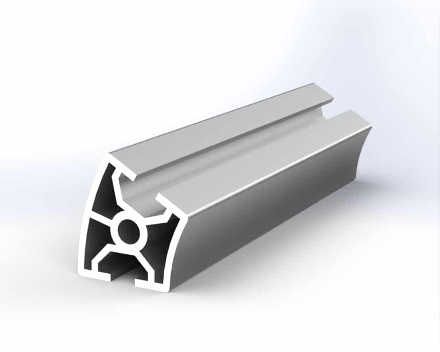 BR 30 x 30 Degree Aluminium Profile - KJN Aluminium Profile