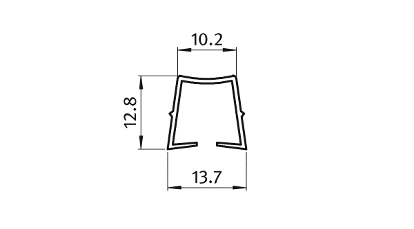 Mounting Rim Profile - KJN Aluminium Profile