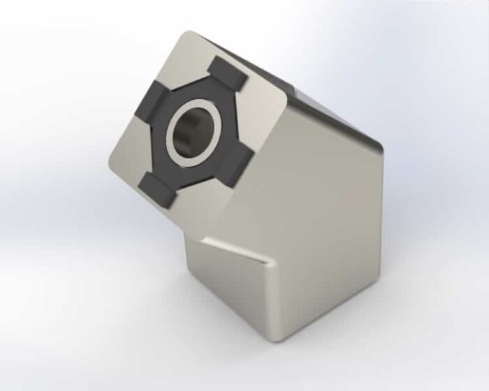 30x30 (45 degree) Connector & Fixings - KJN Aluminium Profile