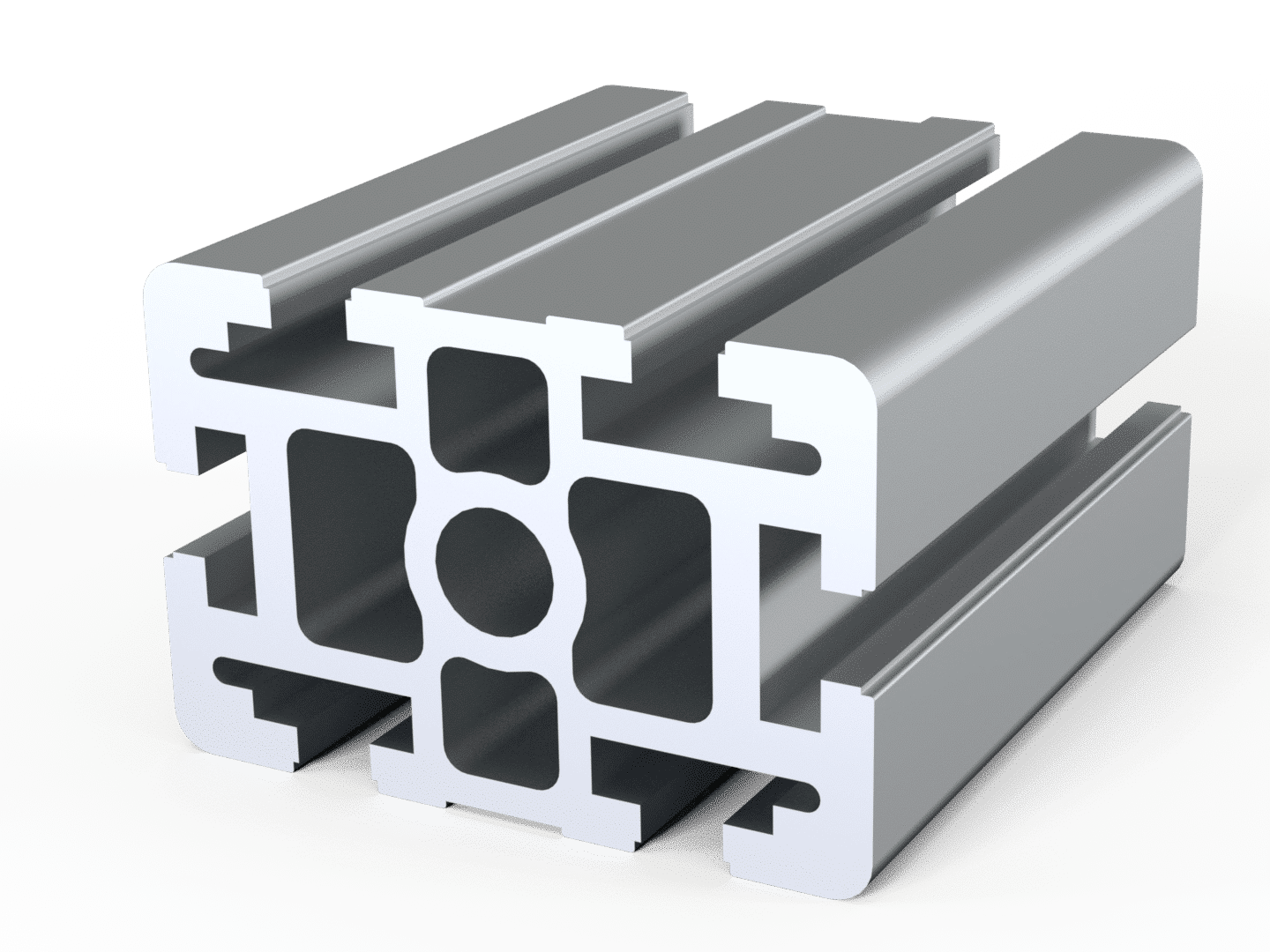 Aluminium Profile with 10mm Slot - KJN Aluminium Profile